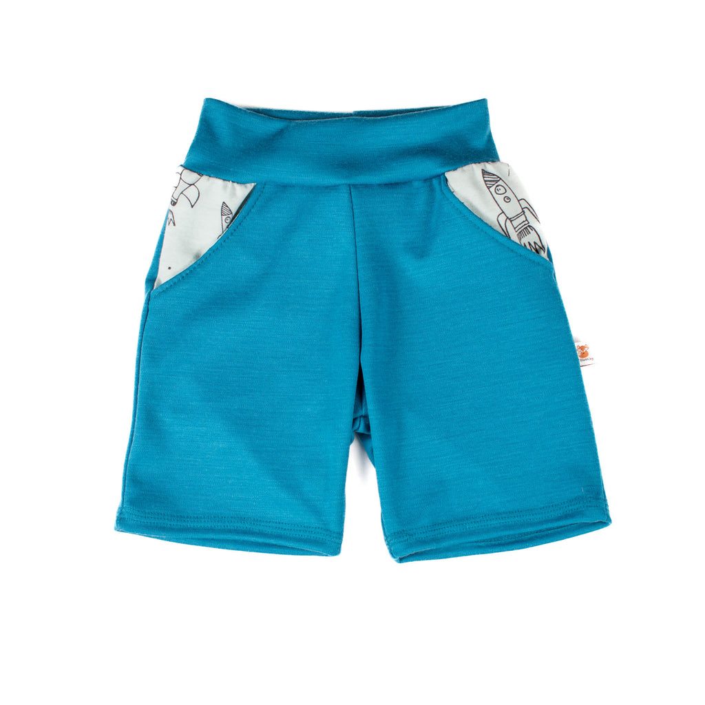 Merino Wool Fun Pocket Shorts - Handmade in Canada – TK Clothing Inc